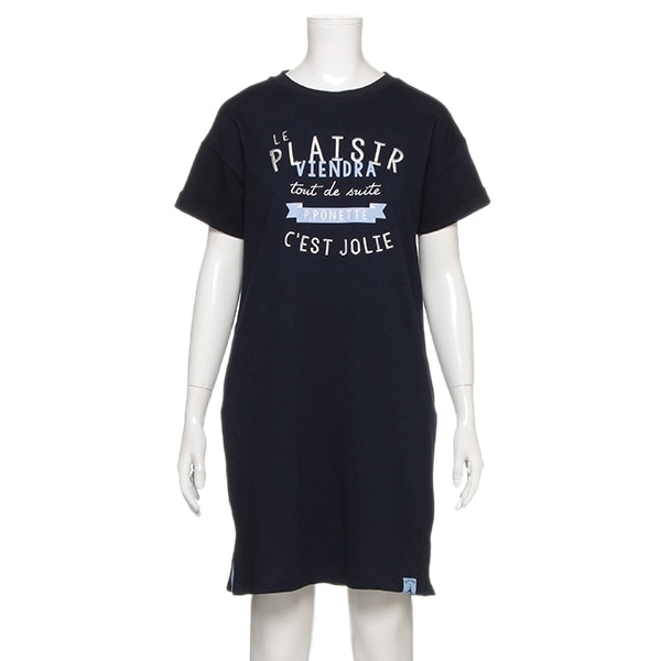 後ろタックTシャツワンピース(S(140) インク ブルー): ジュニア - ナルミヤ オンライン公式サイト