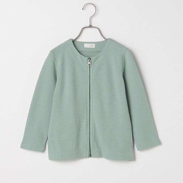 ワッフルZIPカーディガン(120 モカ茶): キッズ - ナルミヤ オンライン公式サイト